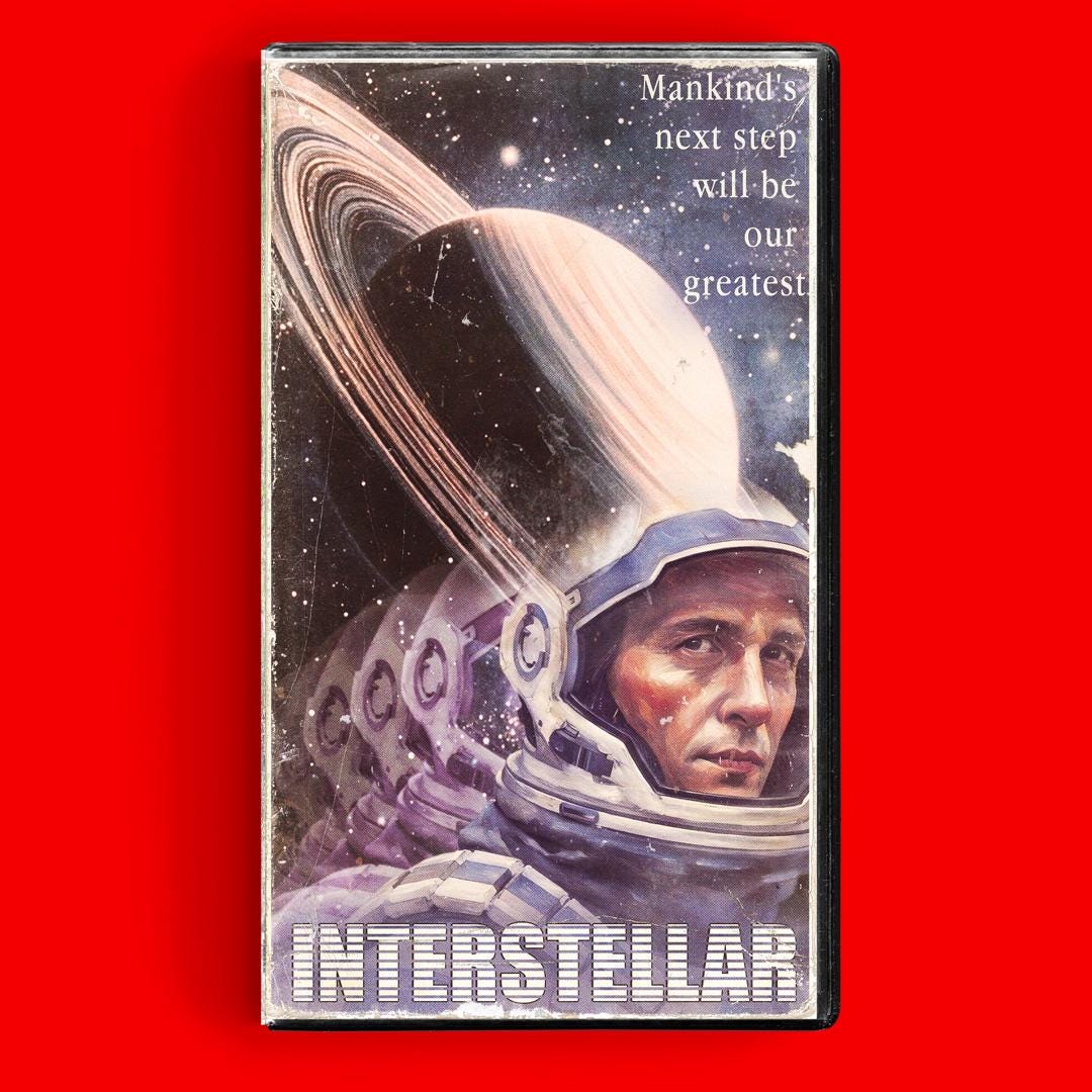Interstellar Custom VHS - Etsy