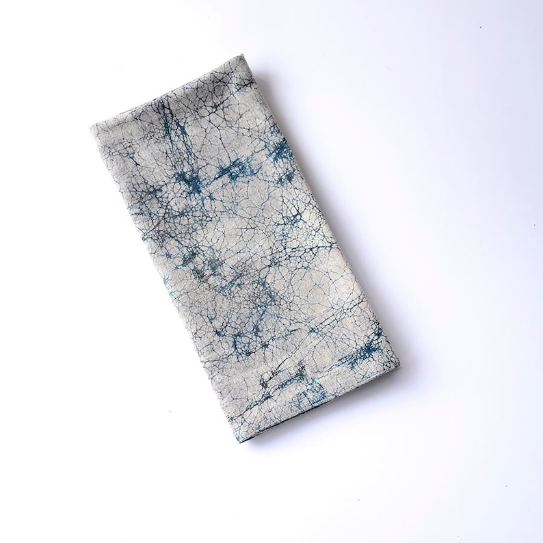 Textural off White Napkins / Marbled Sustainable Holiday Gift House ...