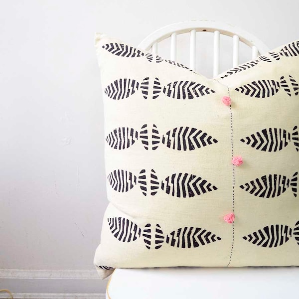 Block Print Pillows - Etsy
