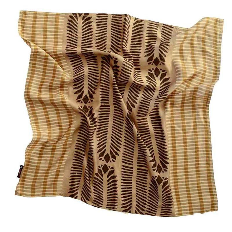 Geometric Square Silk Scarf - Etsy