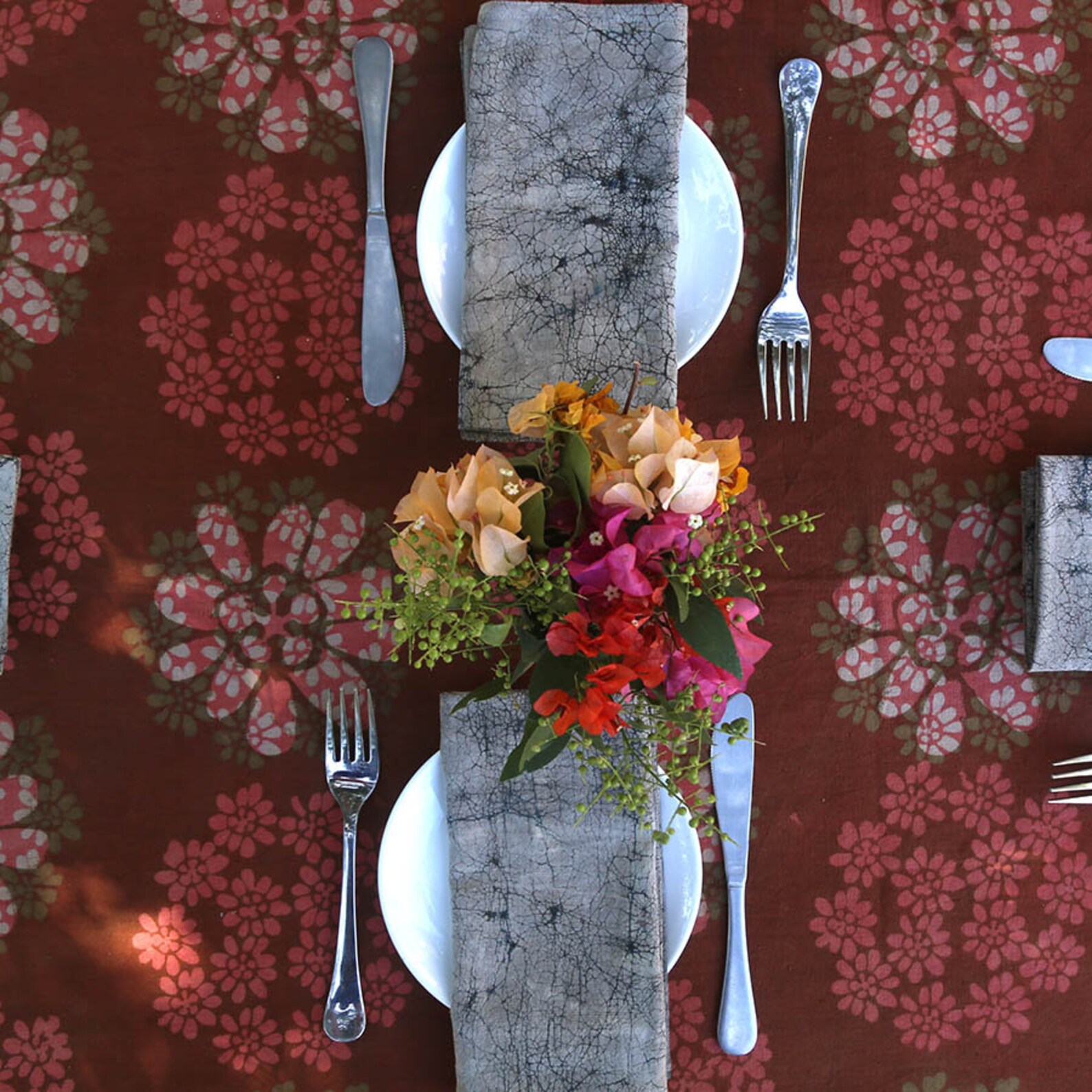 Textural off White Napkins / Marbled Sustainable Holiday Gift House ...