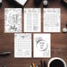 July Monthly Printable Journal Page Bundle - Fish/coral Theme - Title ...