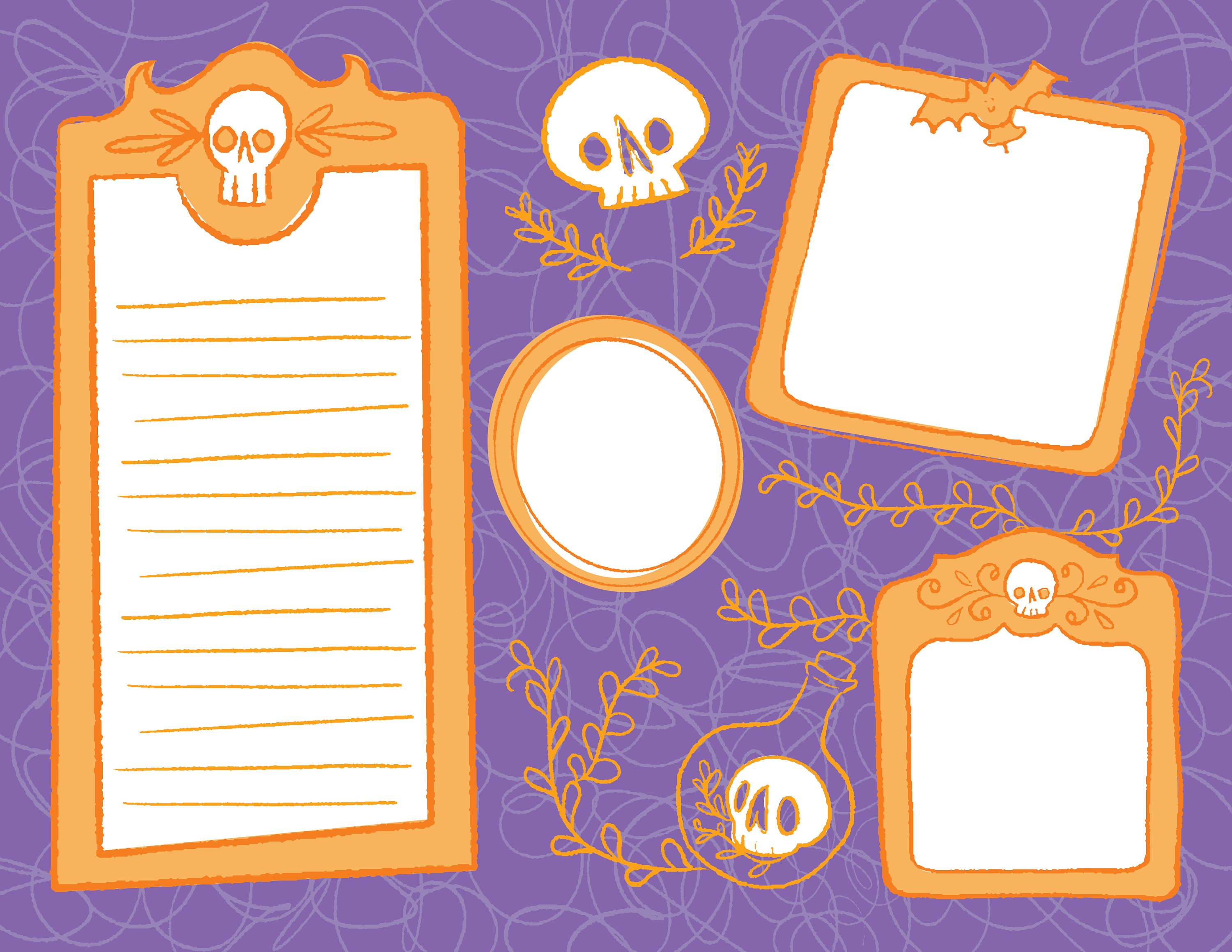 Digital Spooky Planner Printable - Etsy