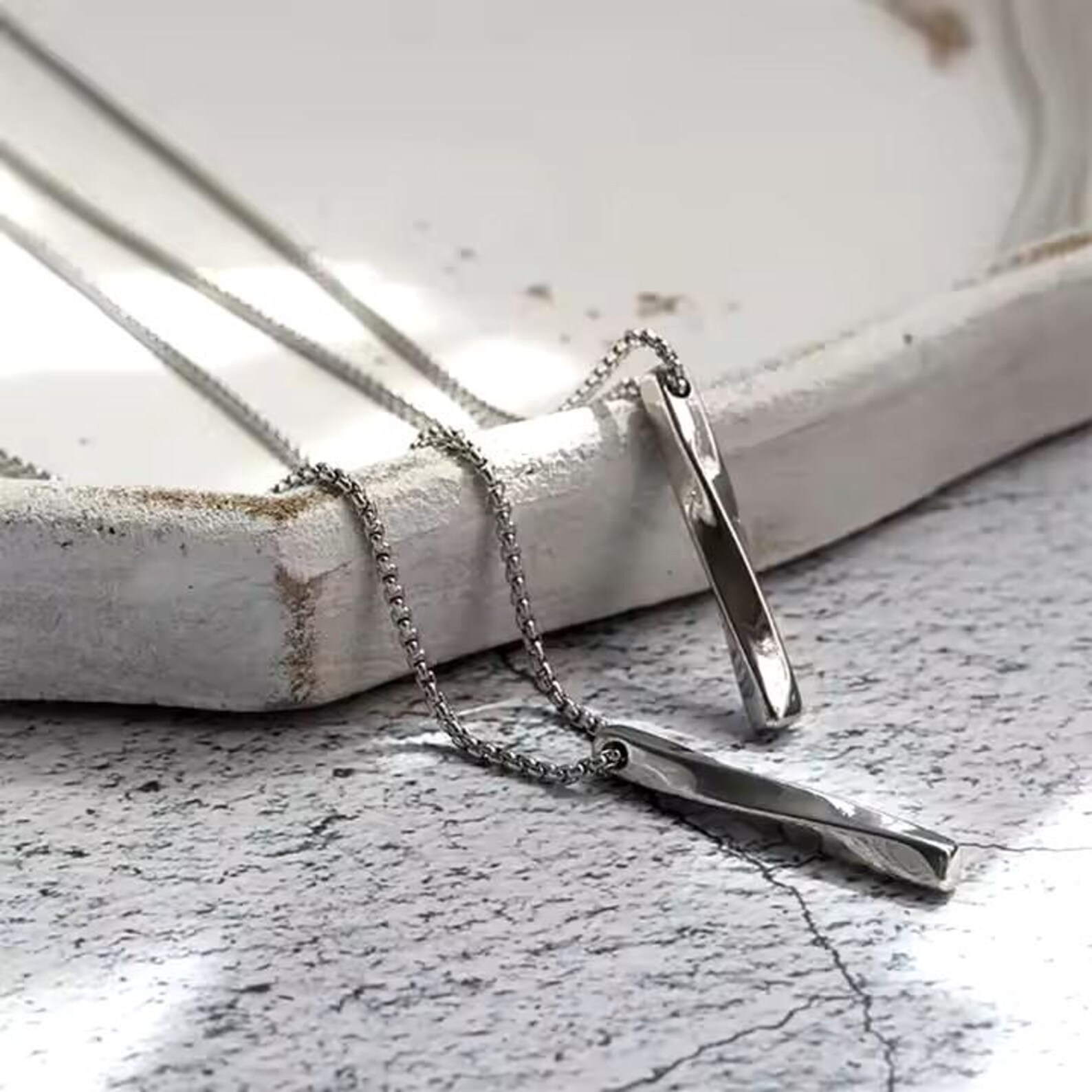 Engravable Mobius Pendant Necklace – Stainless Steel Infinity Symbol - Etsy