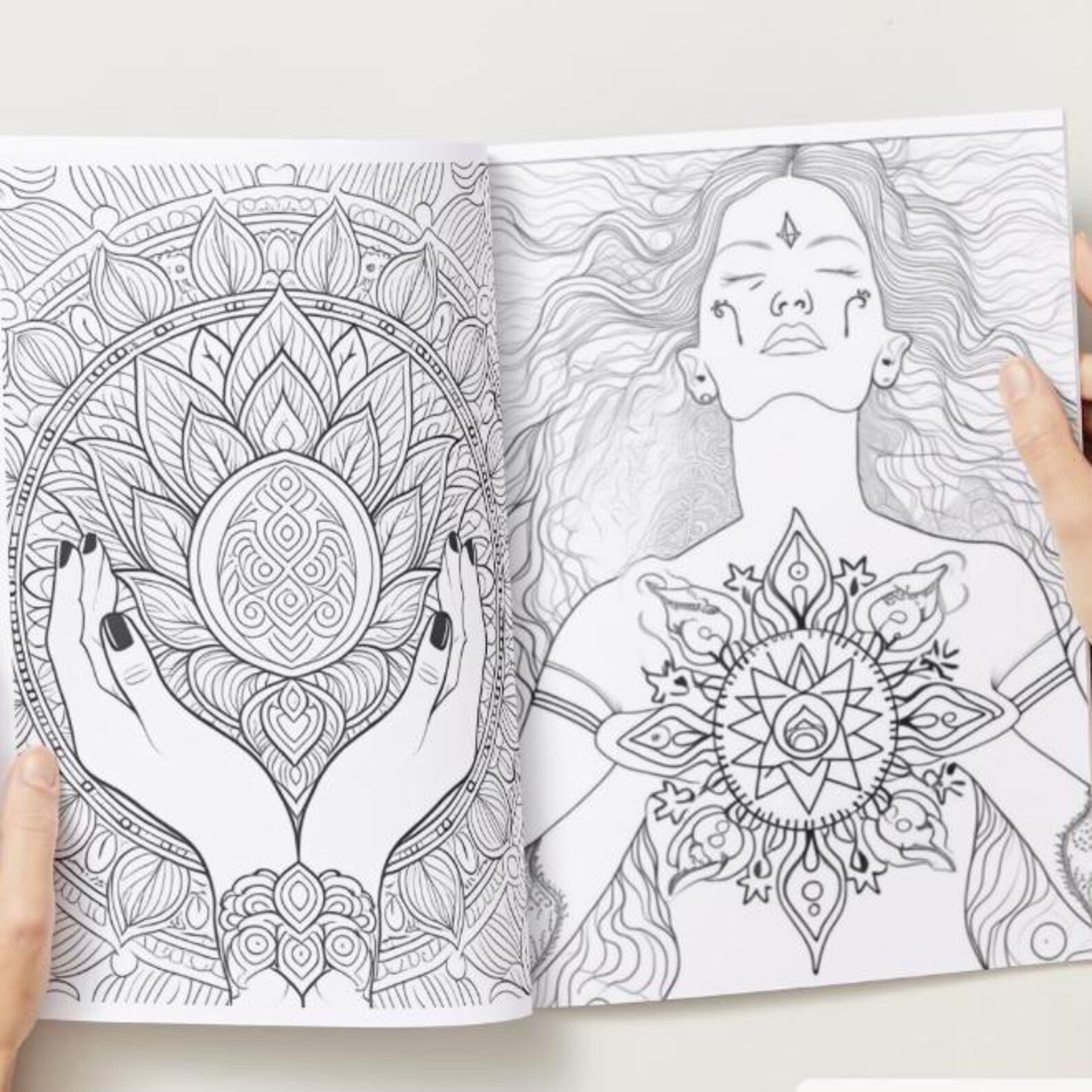 28 Mandala Coloring Pages for Pregnancy Intention + 30 Affirmation ...