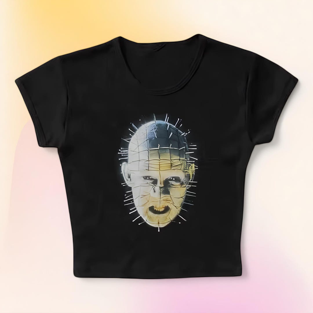 Pinhead Shirt, Hellraiser Horror Movie Tee, Cenobite Tank Top, Vintage ...