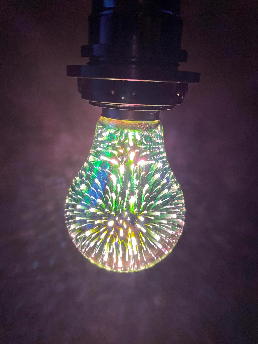 Specialty Fireworks Light Bulb, LED Standard Base A19 Bulb. Multi ...