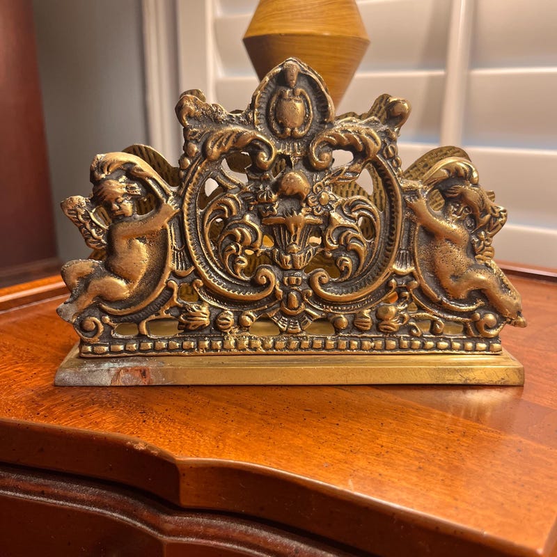 Brass Letter Holder - Etsy
