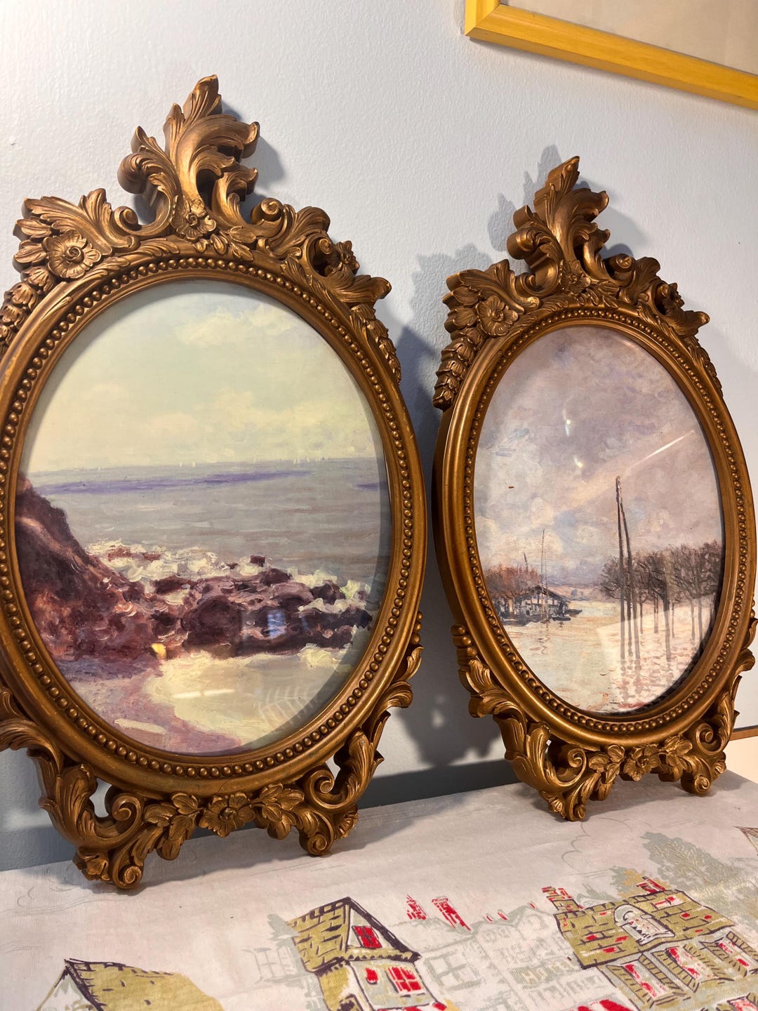 Vintage Rococo Style Syroco Wall Frames - French Style Frames - Etsy