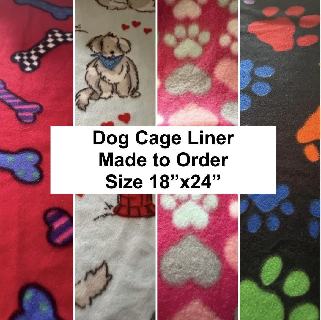 Small Dog Crate Liner With Absorbent Middle Layer, Size 18in X 24 In ...