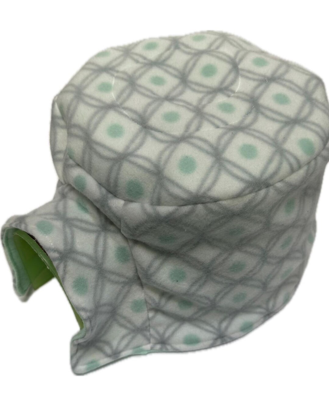 Mint Green + Gray Fleece Igloo Cover, Ready to Ship - Etsy
