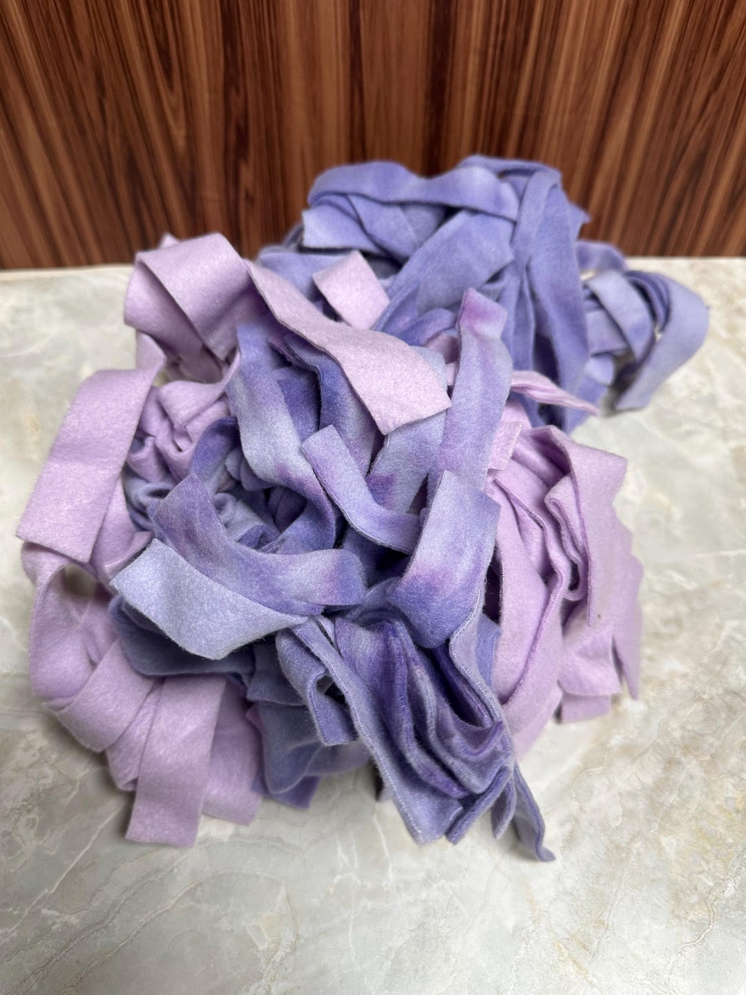 Purple Mixed Nesting Fleece for Dig Box Strips, Full Gallon Bag, Eco ...