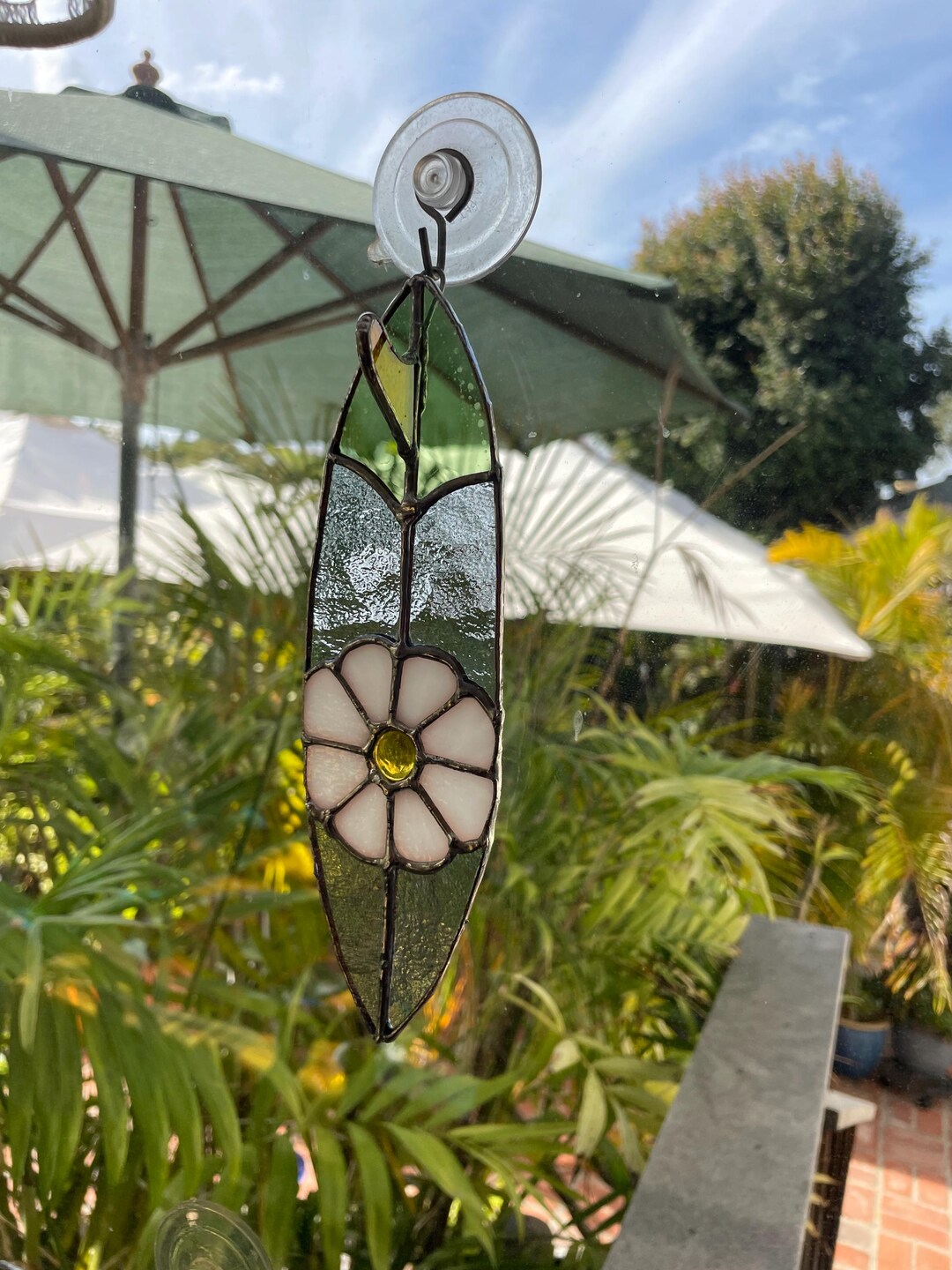 Stained Glass Surfboard ~ Daisy - Etsy