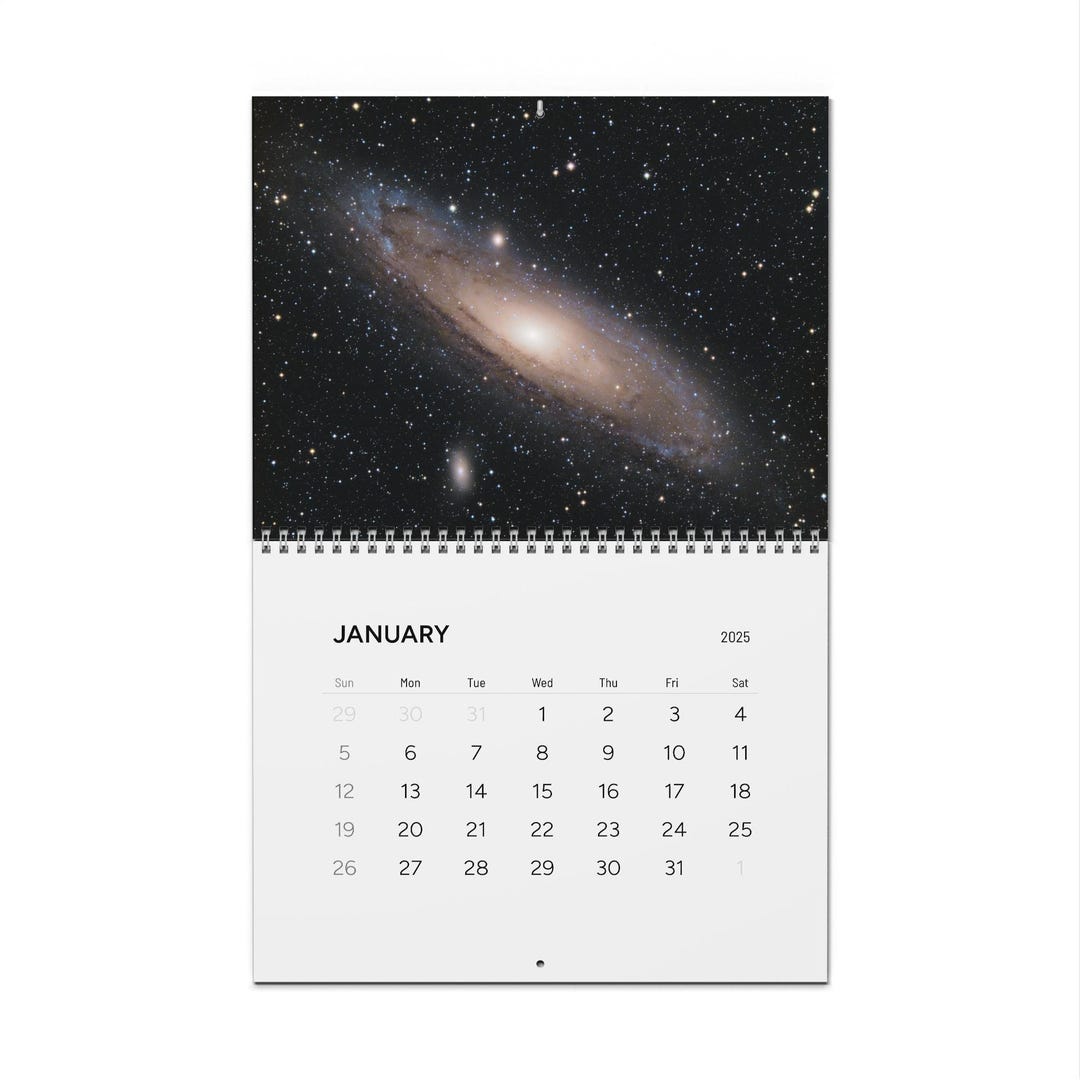 Center-bind Astronomy Calendar by Naztronomy 2025 - Etsy