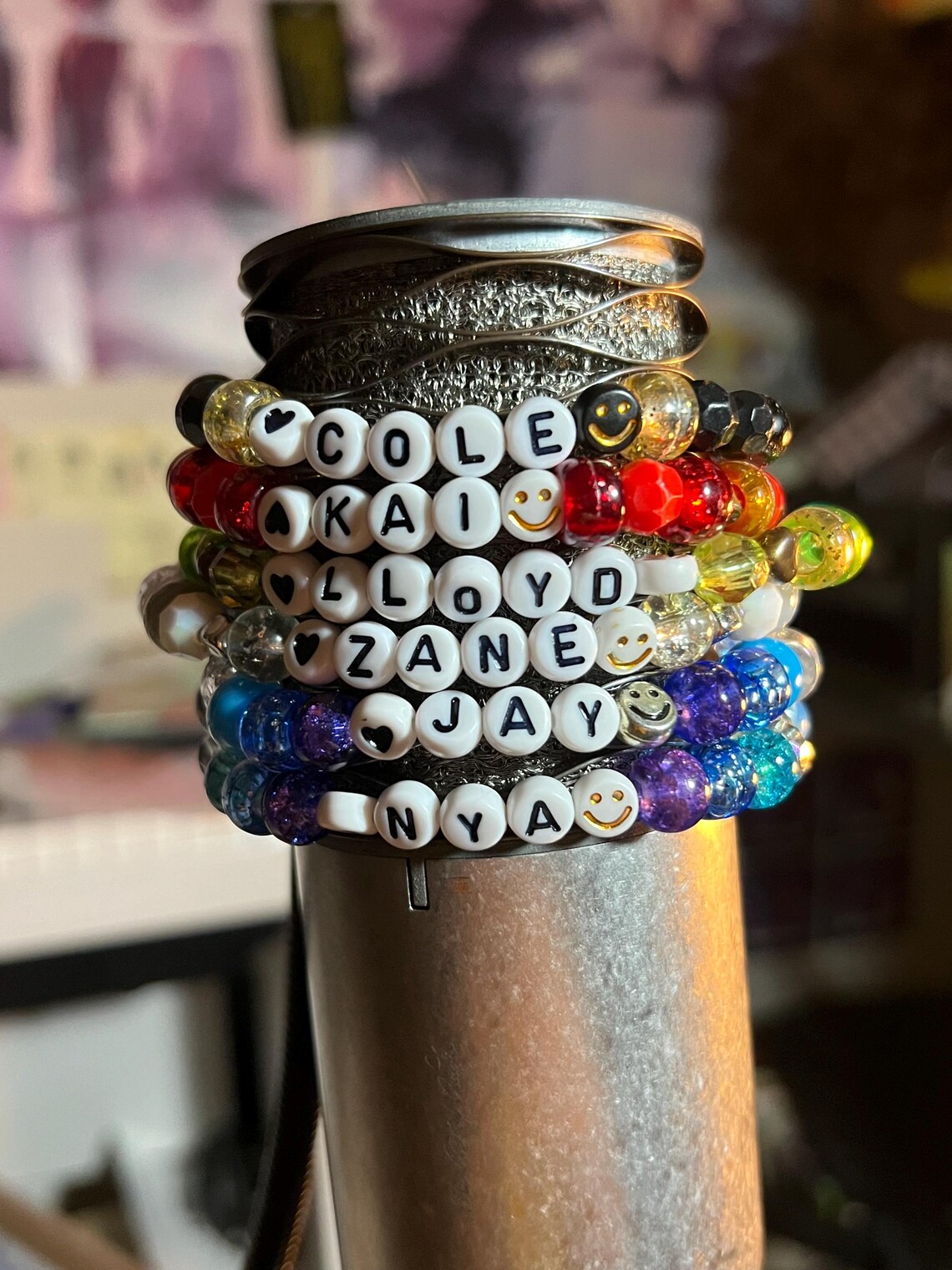 Ninjago Ninja Bracelets >:d - Etsy