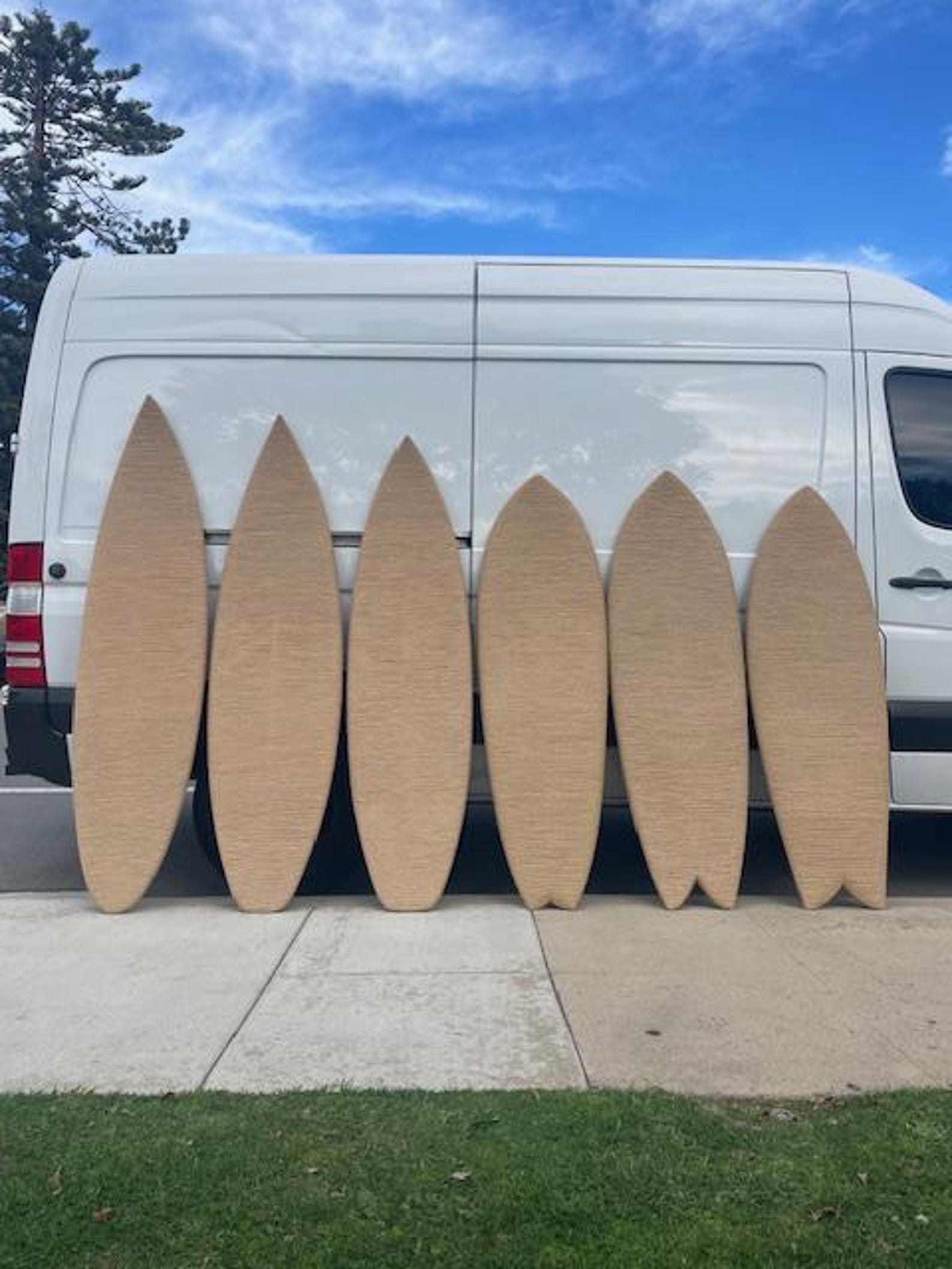 Rope Wrapped Surfboard Art Natural Recycled Reused Home Interior Decor ...