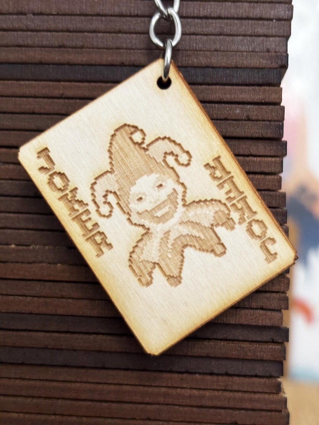 Balatro Jimbo Joker Wooden Laser-engraved Keychain - Etsy
