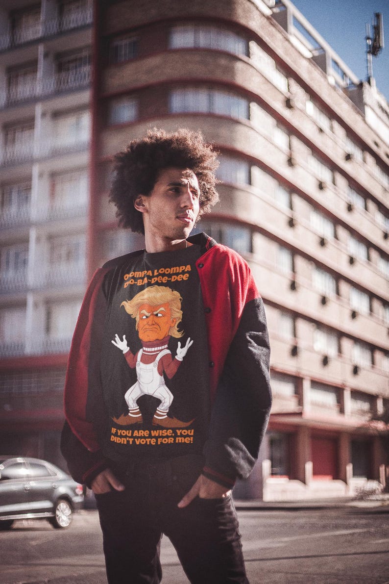 Oompa Loompa Trump Parody T-shirt, Funny Political Humor Tee - Etsy