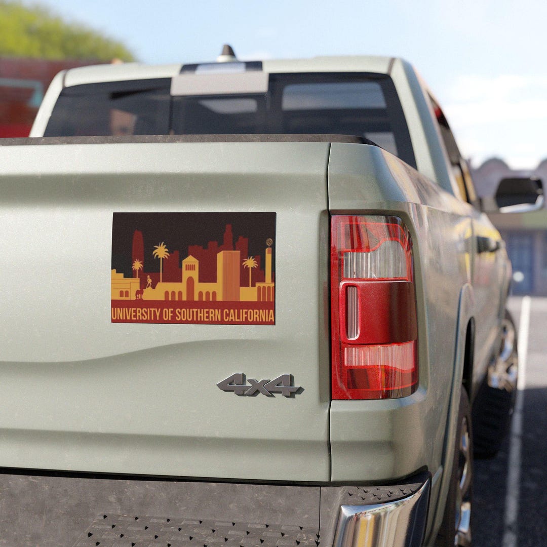 University of Southern California Car Magnet - Etsy