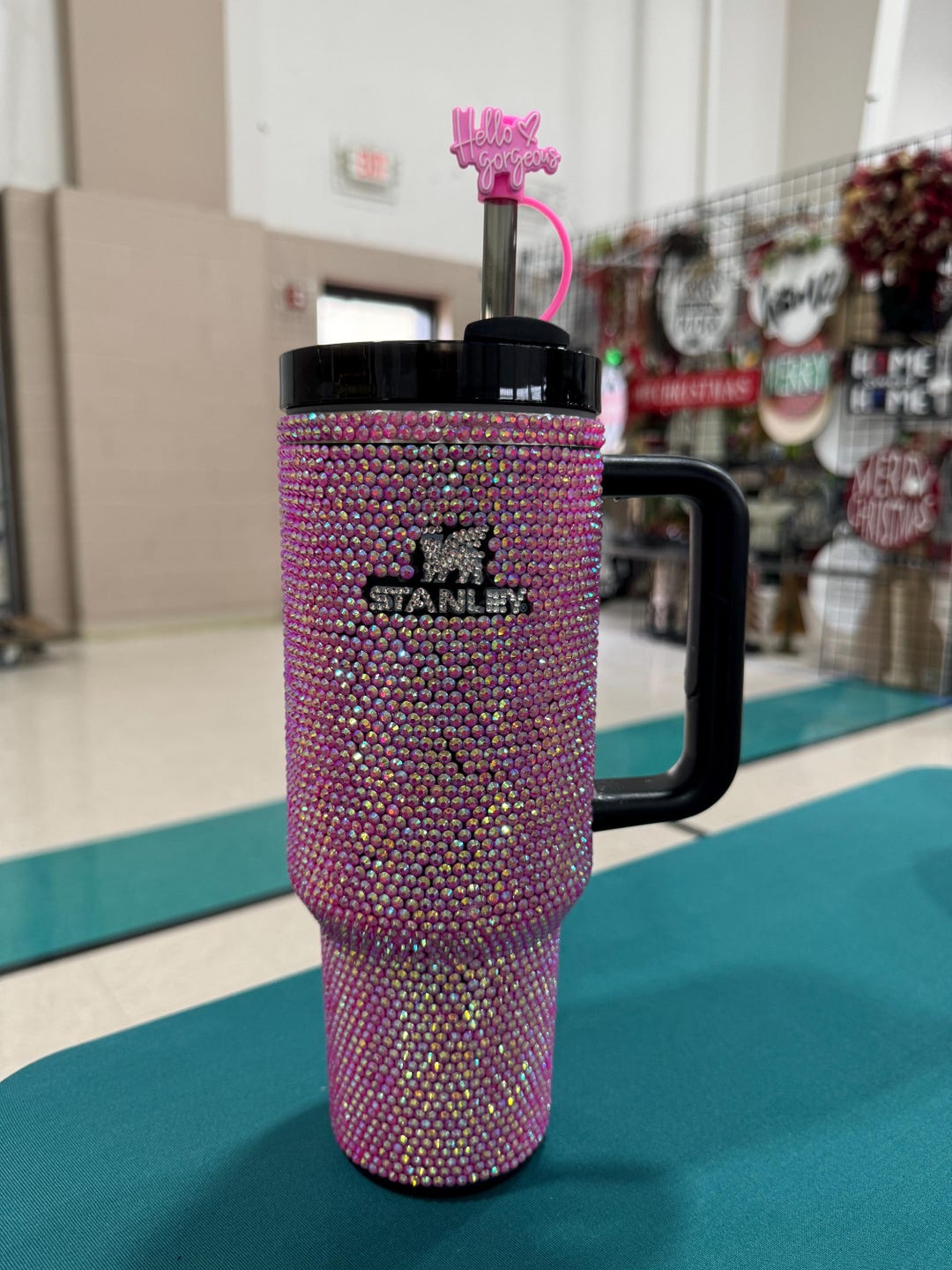 Stanley Bedazzled With Hot Pink Diamonds - Etsy