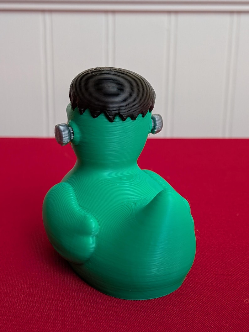 Frankenstein Duck – 3D Printed Monster Duck Collectible - Etsy