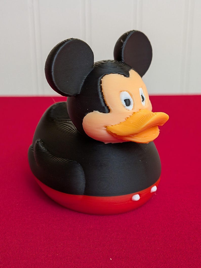 Cartoon Mouse Ducks | 3D Printed Parody Duckling Gift - Etsy