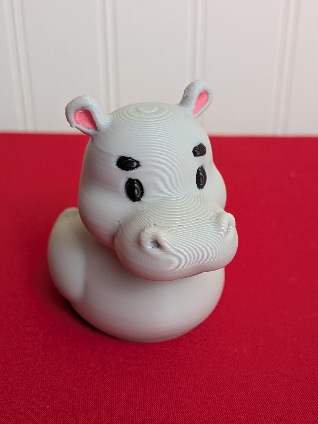 Hippo Duck – 3D Printed Collectible | Funny Animal Mashup Rubber Duck ...