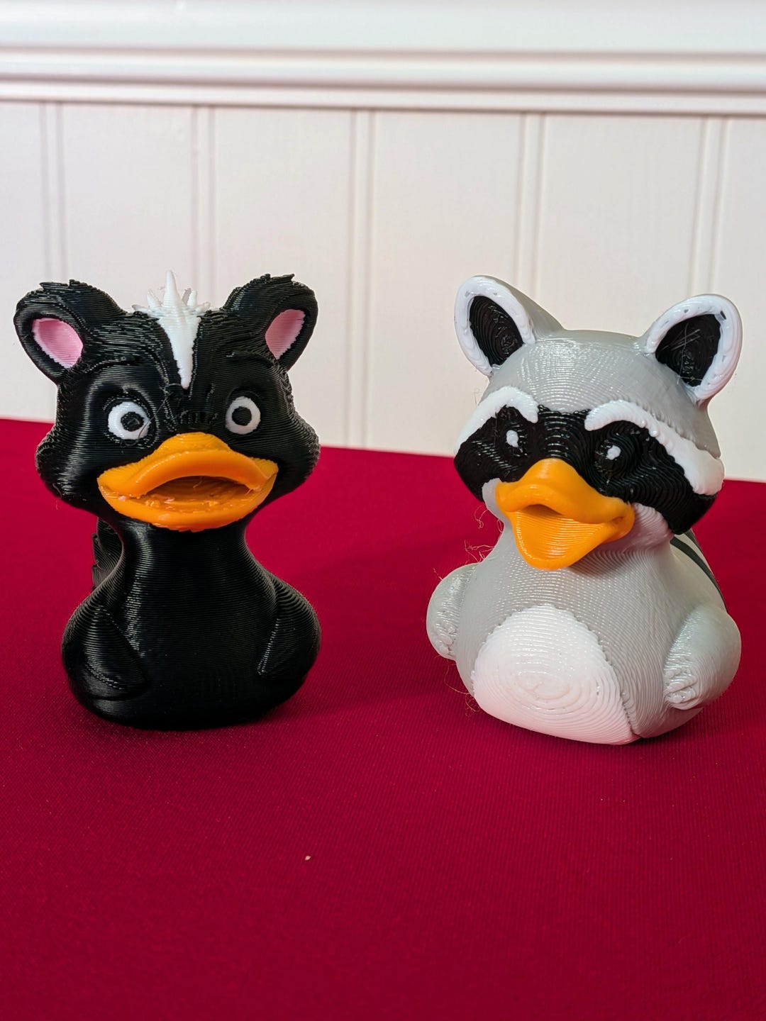 Skunk & Raccoon Duck Combo 3D Printed Ducking Gift - Etsy