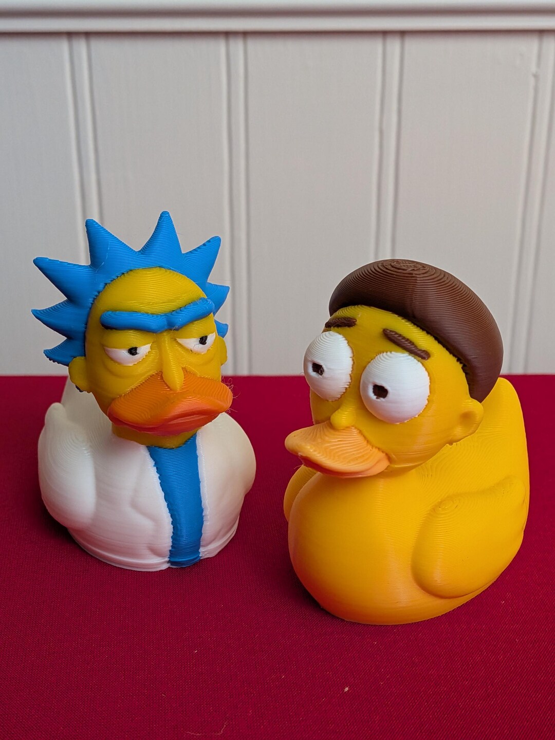 Rick and Morty Inspired Duck | 3D Printed Collectible | Funny Mashup ...