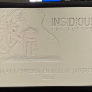 Haunted House Entrance Portal & Wait Time Sign Inspired by HHN ...