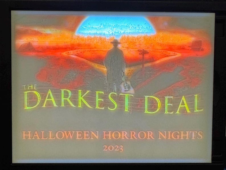 Haunted House Entrance Portal & Wait Time Sign Inspired by HHN ...