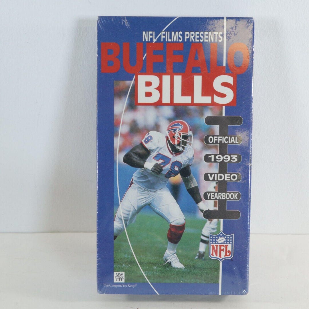 Vintage 1993 BUFFALO BILLS Team Highlight Video Yearbook VHS Super Bowl ...
