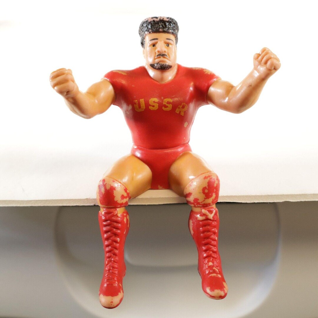 Vintage LJN Wwf NIKOLAI VOLKOFF Thumb Wrestler Wrestling Action Figure ...