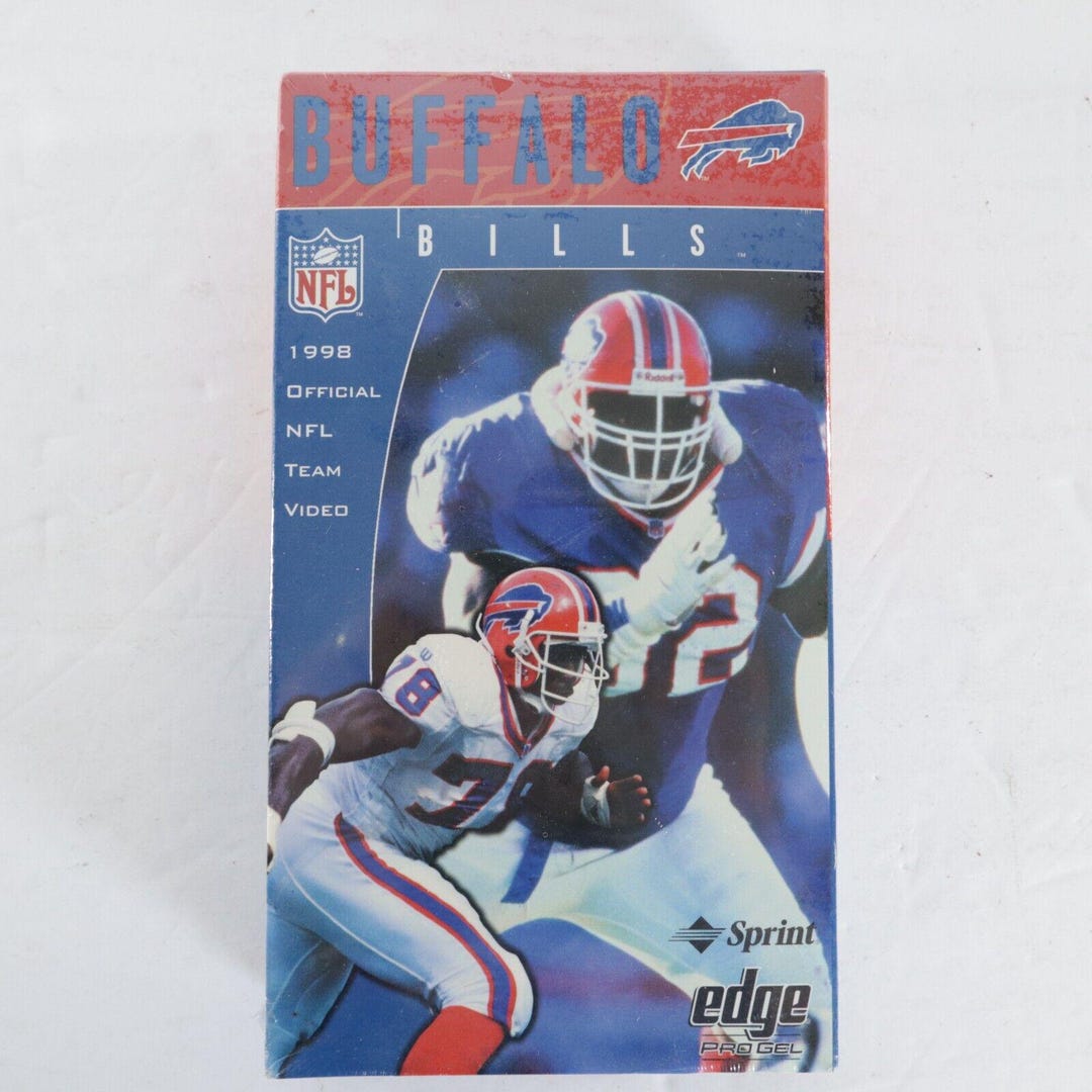 1998 Buffalo Bills Team Highlight Video Yearbook VHS Rare New/sealed ...