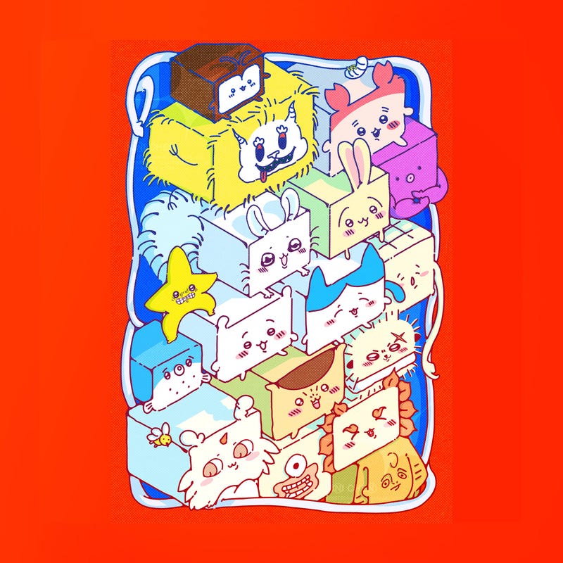 Transparent Chiikawa - Etsy