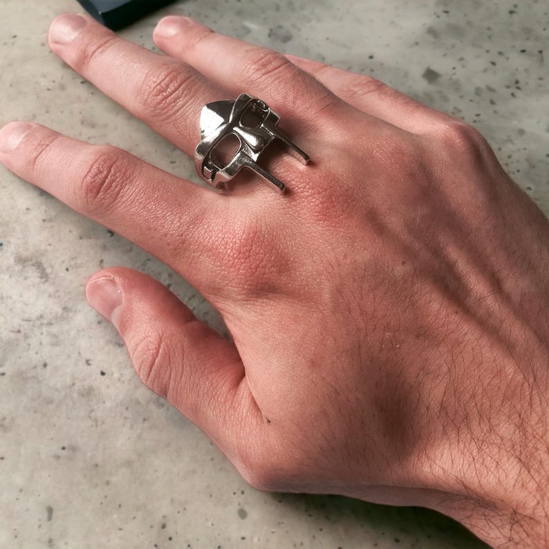 MF Doom Ring - Etsy