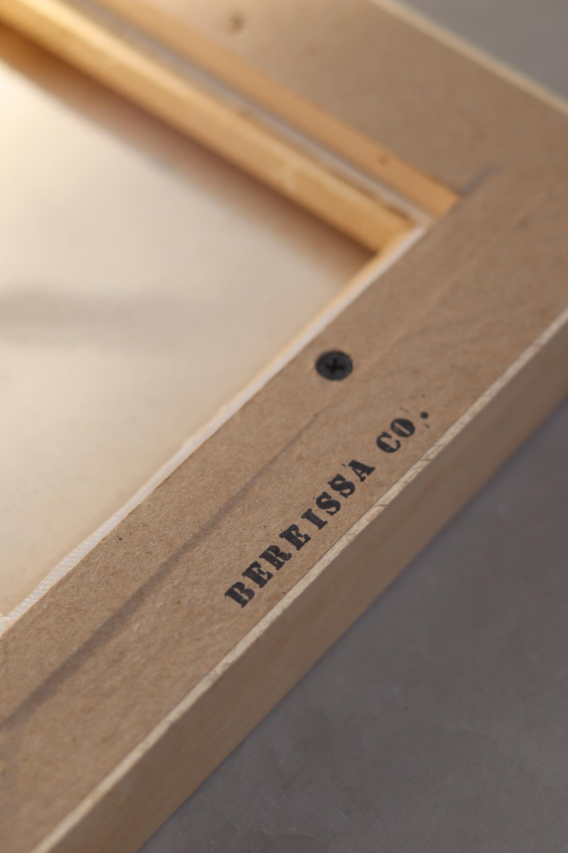 Pre-framed Canvas 16x20 - Removable Wood Frame - Basswood, Oak, or ...