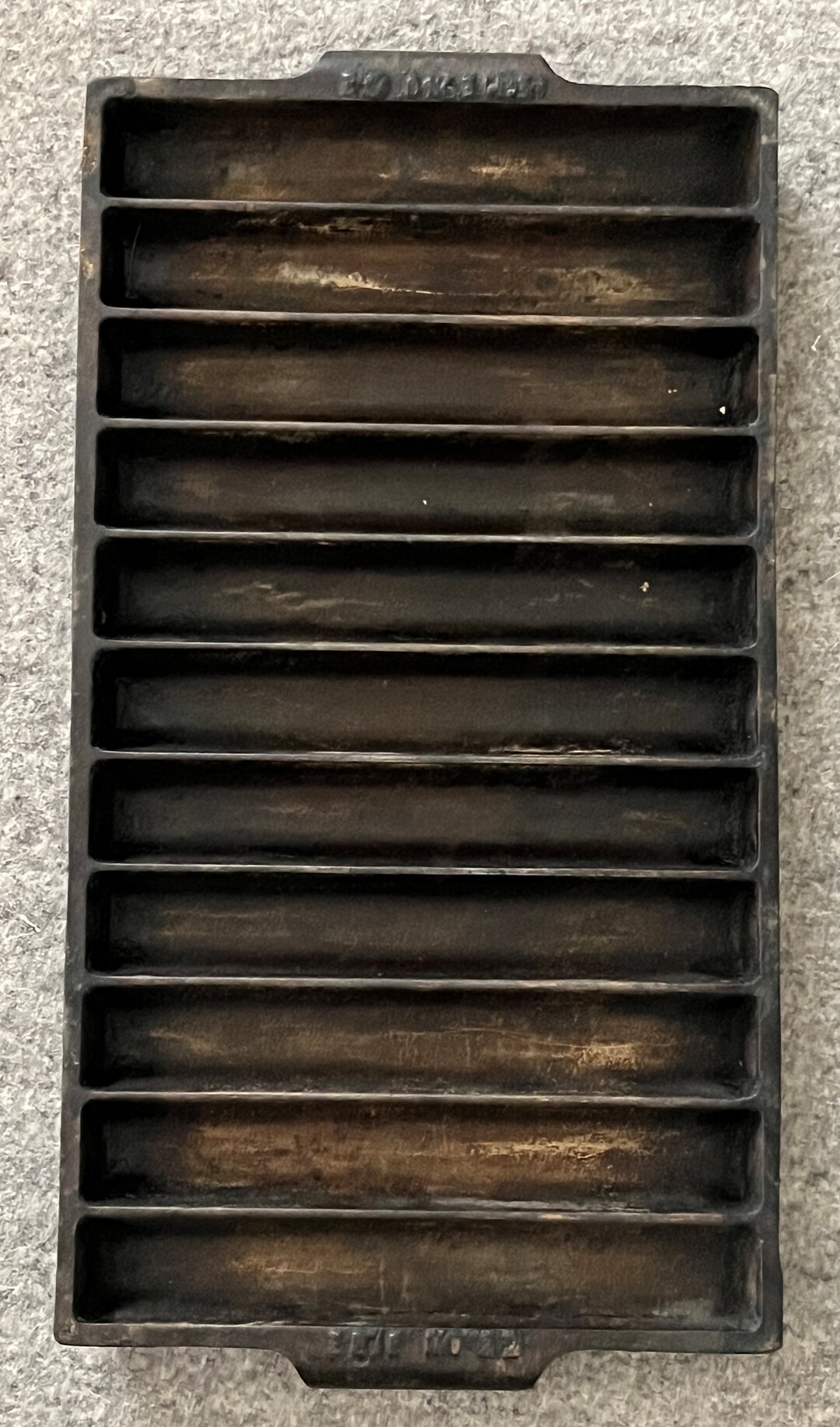 RARE Erie No 22 954 Pre-griswold Cast Iron Bread Stick Pan - Etsy