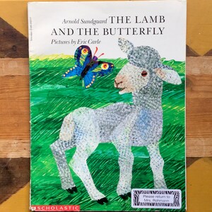 Vintage Children Picture Book the Lamb and the Butterly by Arnold ...