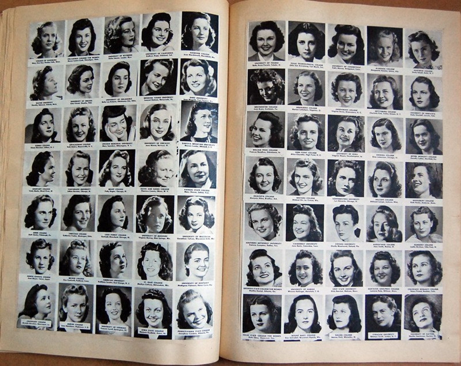 Vintage Scrapbook Old Photos Collection Men and Women 1930s 1940s 1950s ...
