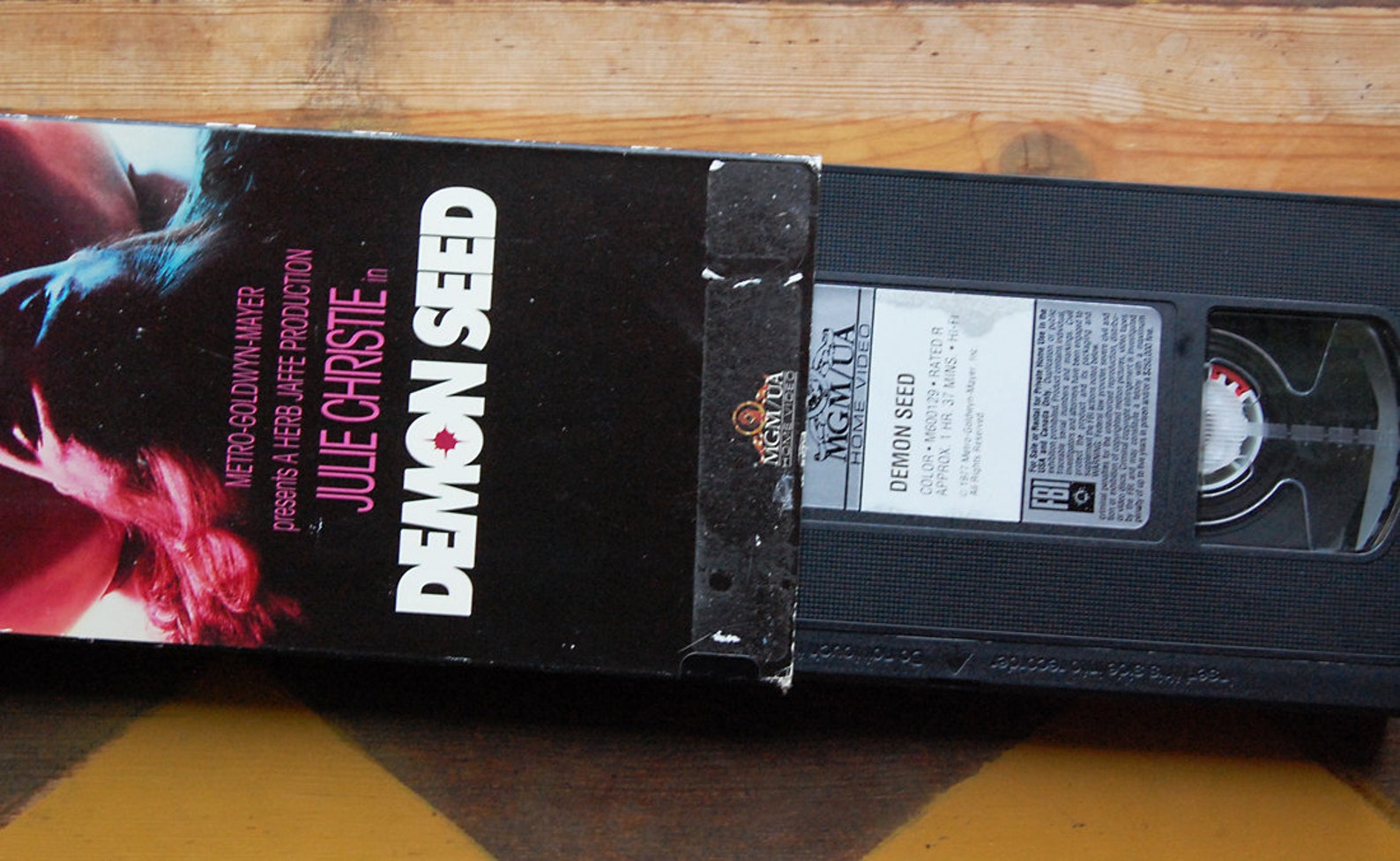 Vintage VHS Movie Horror Scifi Film Demon Seed 1977 Science Fiction ...