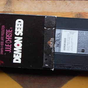 Vintage VHS Movie Horror Scifi Film Demon Seed 1977 Science Fiction ...