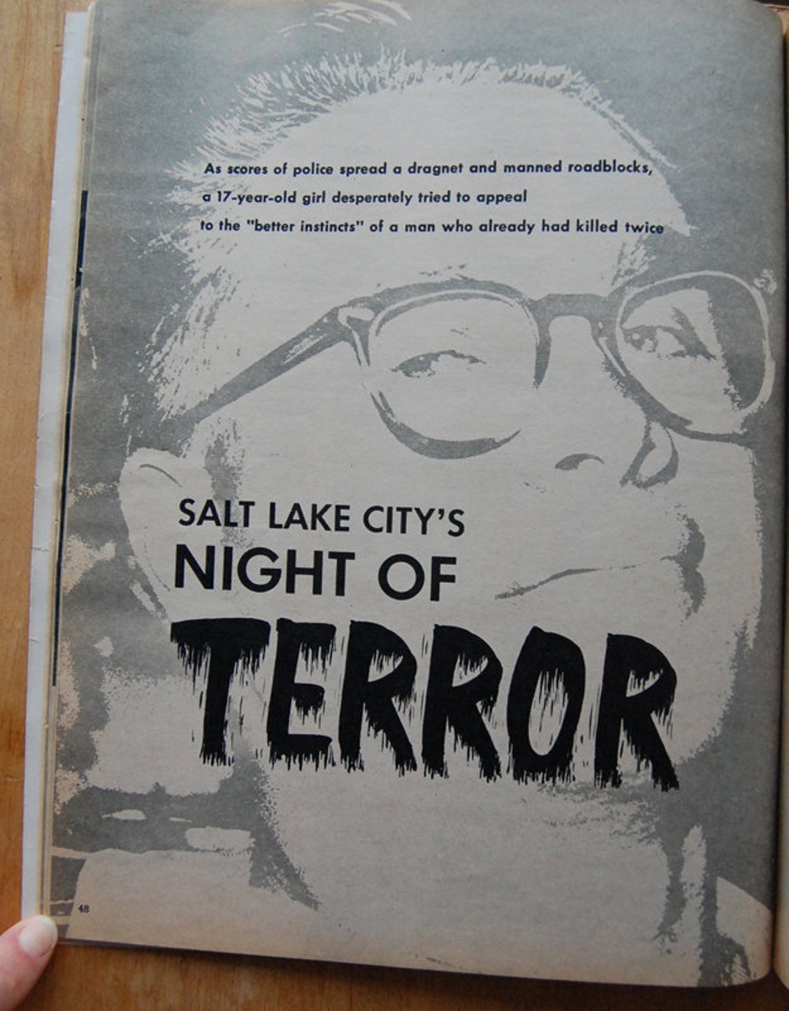 Vintage True Detective Magazine With Paul Rader Cover from 1961 Rare ...