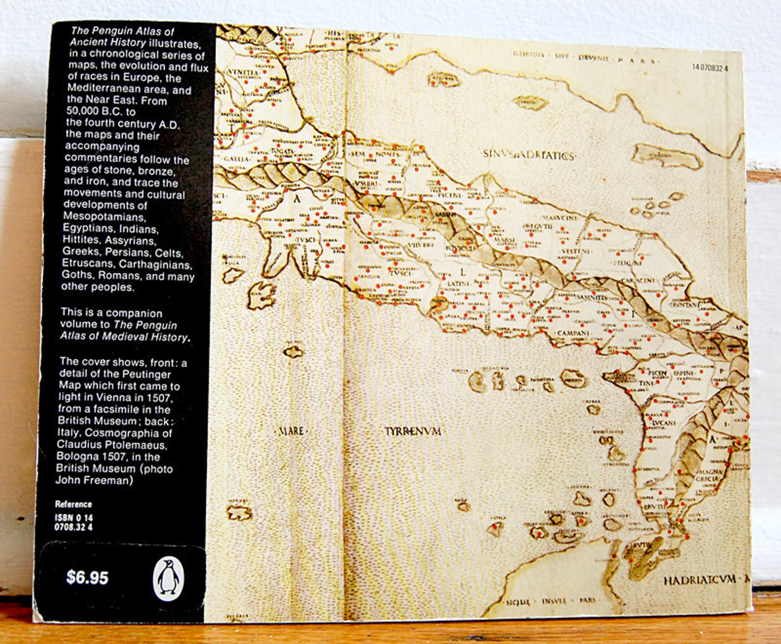 Vintage Book Penguin Ancient History Atlas 1967 World Maps of - Etsy