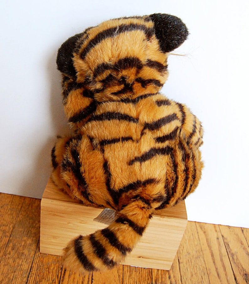Vintage Rubber Face Tiger Plushy Stuffed Animal Baby Collectible - Etsy