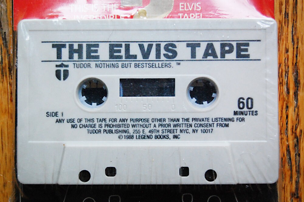 Vintage Book is Elvis Alive by Gail Brewer Giorgio 1988 With Cassette ...