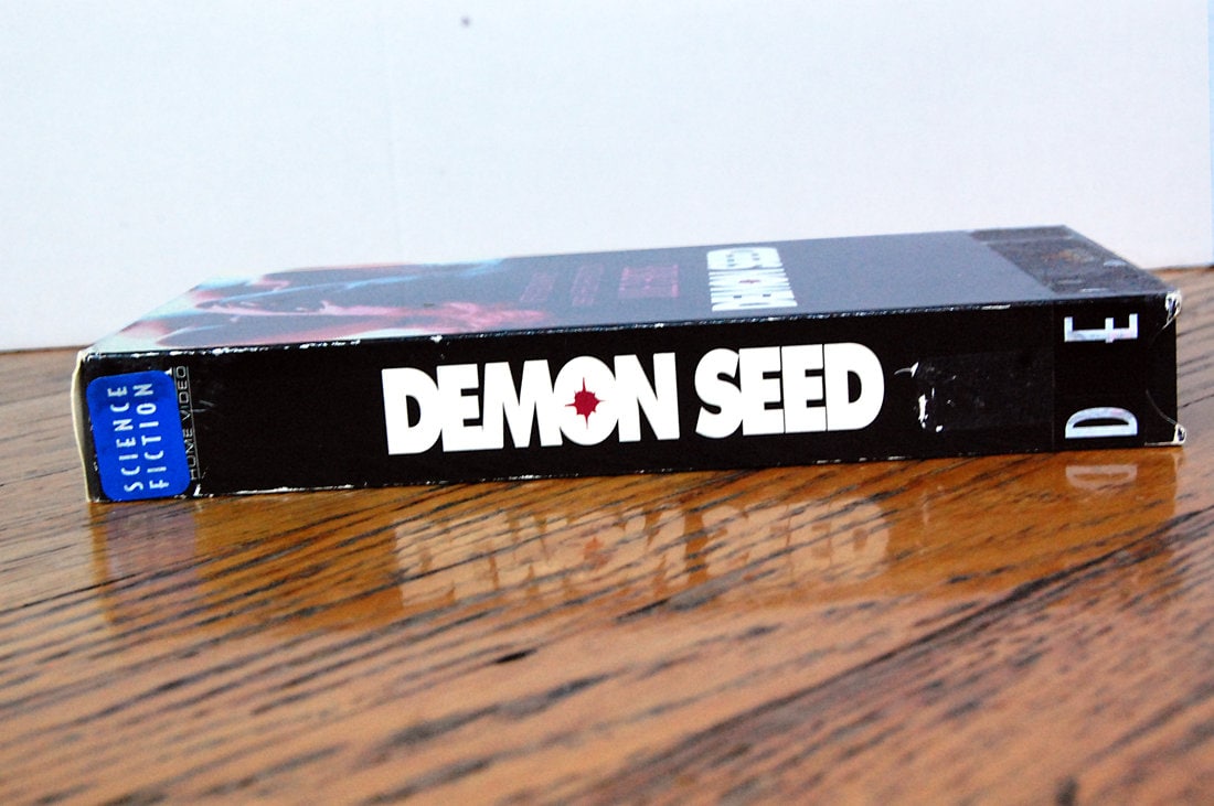 Vintage VHS Movie Horror Scifi Film Demon Seed 1977 Science Fiction ...