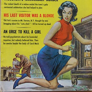 Vintage True Detective Magazine With Paul Rader Cover From 1961 Rare ...