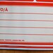 Vintage Red Mailing Labels With Fragile Stickers by Hallmark of Canada ...