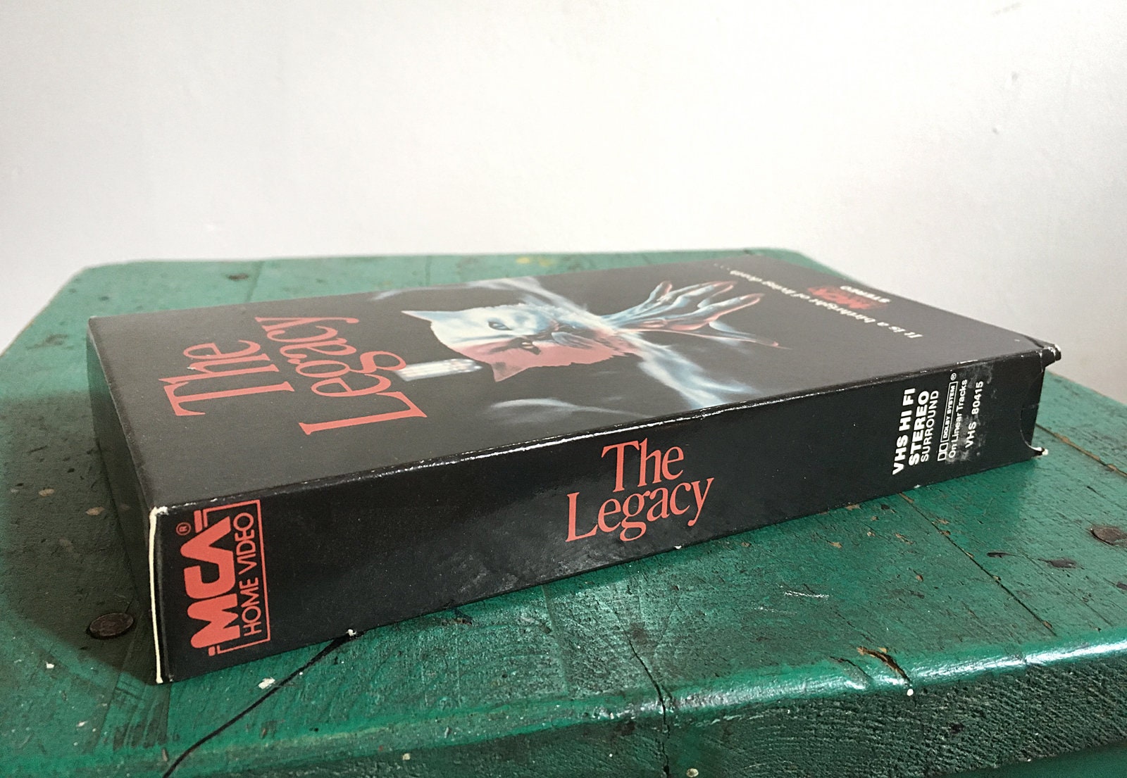 Vintage VHS Cult Horror Film the Legacy 1978 1970s Movie Supernatural ...
